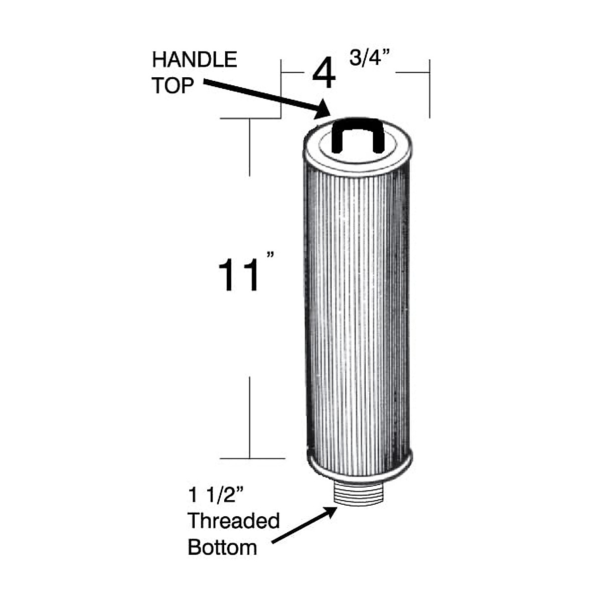 Aqua EZ 4CH-24 Filter Element 2 Pack for 4CH-24 and PGS25