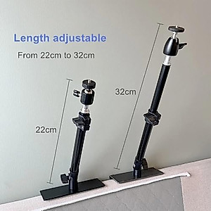 AiFeelife Bed Sofa Projector Stand - Invisible Installation Metal Holder - Multi-Angle Adjustment Bracket Mount - Compatible with XGIMI h2 / H3, Nebula, VANKYO, Epson