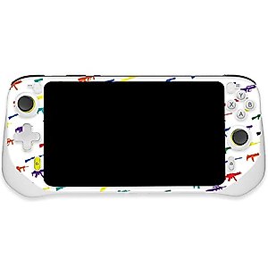 MightySkins Skin Compatible with Logitech G Cloud Gaming Handheld - Fun Guns | Protective, Durable, and Unique Vinyl Decal wrap Cover | Easy to Apply, Remove, and Change Styles | Made in The USA
