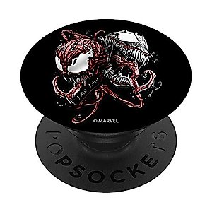 Marvel Carnage And Venom Head To Head PopSockets PopGrip: Swappable Grip for Phones & Tablets