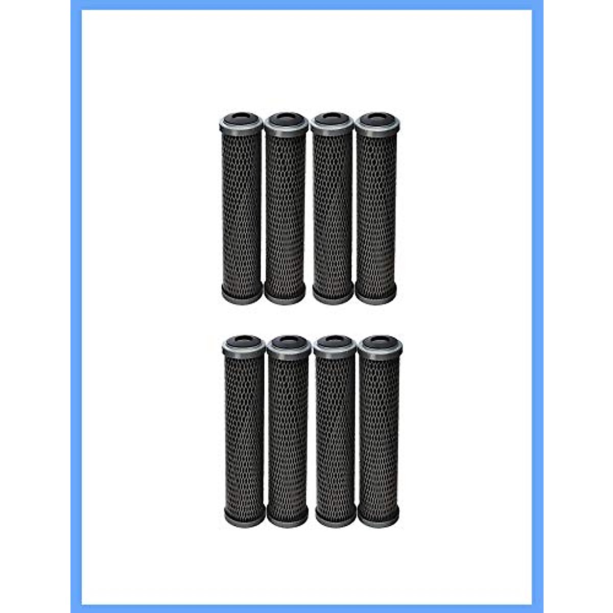 Compatible for T01-SS WFPFC8002, WFPFC9001, FXWTC, SCWH-5, WHEF-WHWC, WHCF-WHWC, CTO10, T01, Taste/Odor compatible -8 Pack