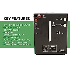 2021 PowerCool W350 TIG Welding Torch Cooler, 110v, Compatible with Miller, Lincoln, Thermal Arc, ESAB, and other TIG Welding Brands