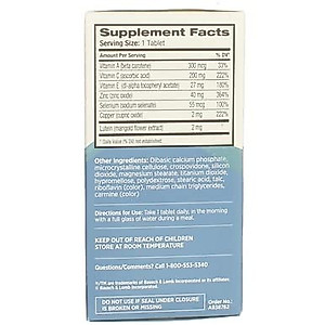 Bausch & Lomb Ocuvite with Lutein - 120 Tablets