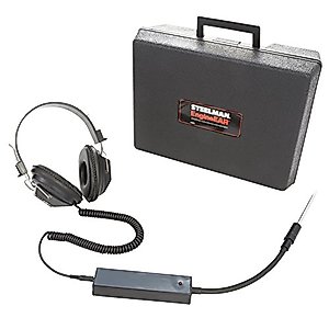 STEELMAN EngineEAR Stethoscope Auto Diagnostic Tool, Noise-Canceling Headphones, Ulta-Sensitive Microphone, 9 Volt Battery Included