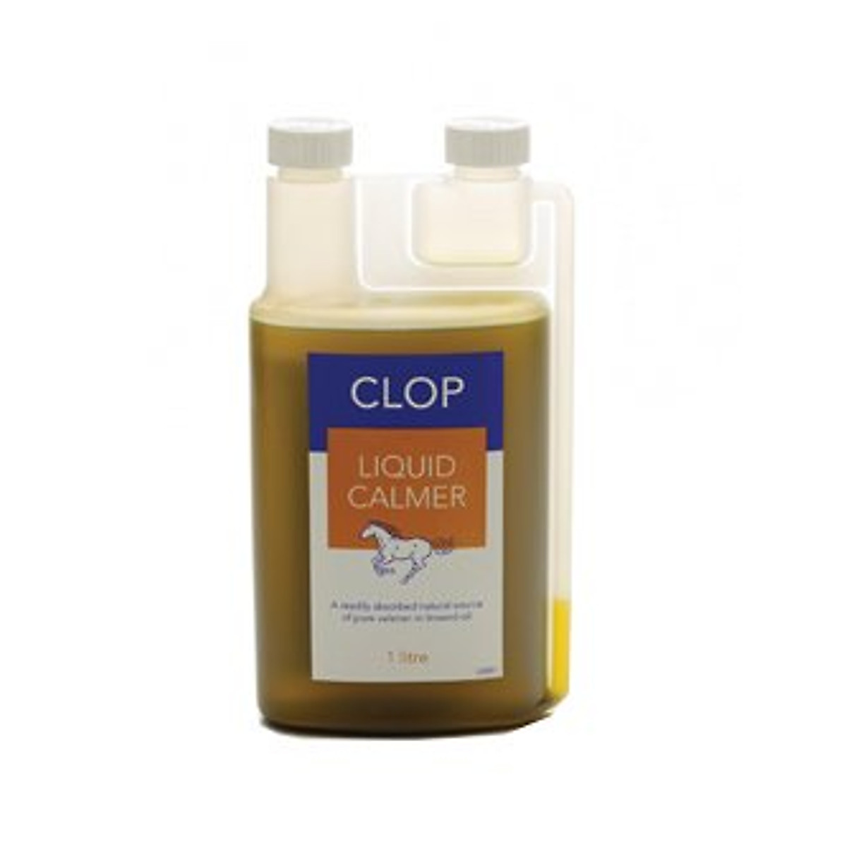 William Hunter Equestrian CLOP Liquid Calmer 1 Litre - for nervouse & excitable Horses or thoses That Suffer from Stress. Contains Valerian