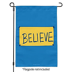 Ted Lasso Believe Garden Yard Flag