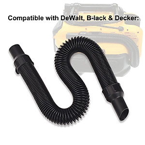 5140128-68 Replacement Hose Assembly, Compatible With D-eWalt DCV580 DCV581H Cordless/Corded Vacuum Hose - Detachable