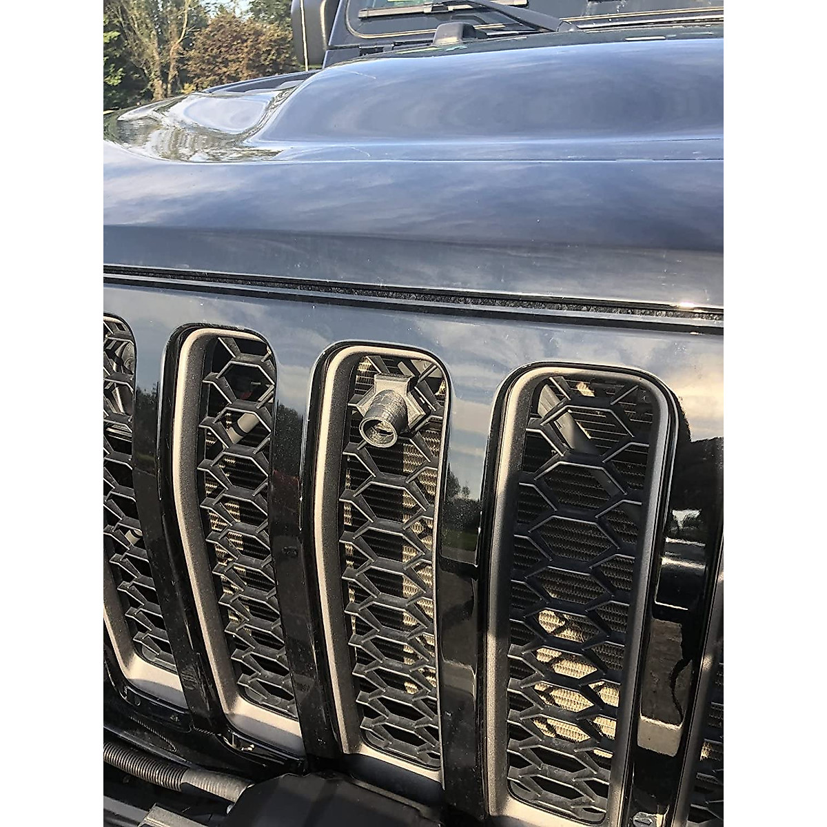 Z Automotive Front Camera Kit - Fits Jeep Wrangler JL 2018-2021 - Grille-Mounted Install Kit - Perfect for the Trail or Parking
