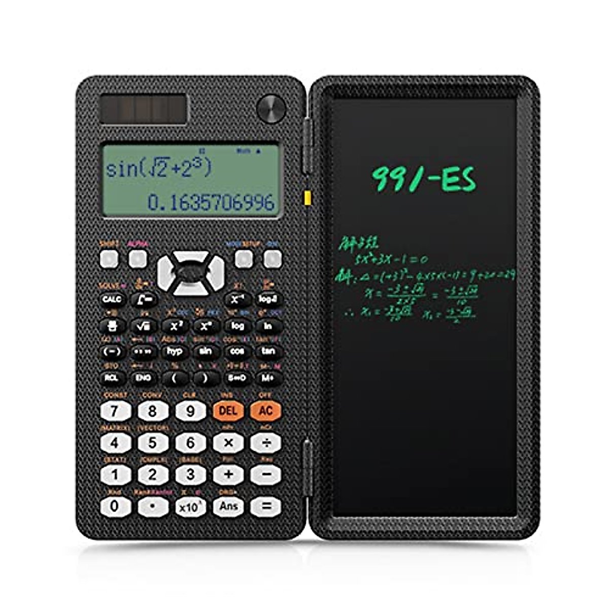 Scientific Calculator Multifunctional Algorithm With LCD Handwriting Pad CPA Exam 991MS Function For Students Accounting Scientific Calculator With Writing Tablet 991MS 991ES 991CNX Functions