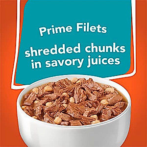 Friskies Canned Tasty Treasures Cat Food, Chicken & Tuna, 5.5 oz, 1 pack