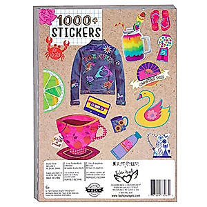 Fashion Angels Gratefulness Sticker Book - 1000+ Things to be Grateful for Stickerbook - 40-Page Sticker Book, Fun Stickers for Scrapbooks, Planners, Gift and More! - Ages 6 and Up