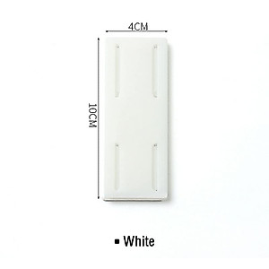 4/8Pcs Self-Adhesive Desktop Socket Fixer 2023 Adhesive Punch Free Socket Holder,Desktop Mountable Plug-in Socket Fixer Bracket Stand (8pcs-01)