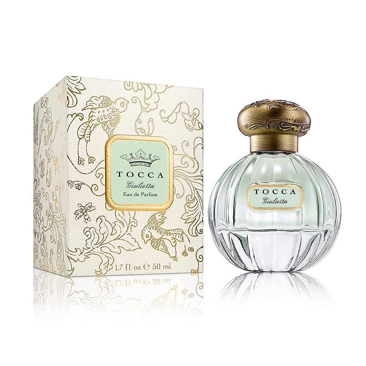 Tocca Giulietta Eau de Parfum, 1.7 Fl Oz (50ml) - Fresh Floral Perfume with Notes of Pink Tulips, Green Apple and Vanilla Orchid