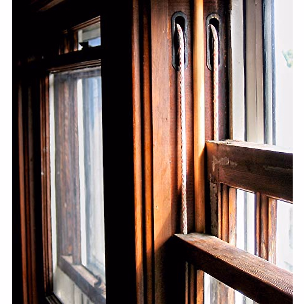 GREAT WHITE Sash Cord Number-6, 3/16" x 1,200' Spool (#6) Cotton Sash Cord, Window Replacement, Theater, Tie Down Camping, Clothesline, Rigging, Crafts, Entertainment, Spot, DIY Home Improvement USA