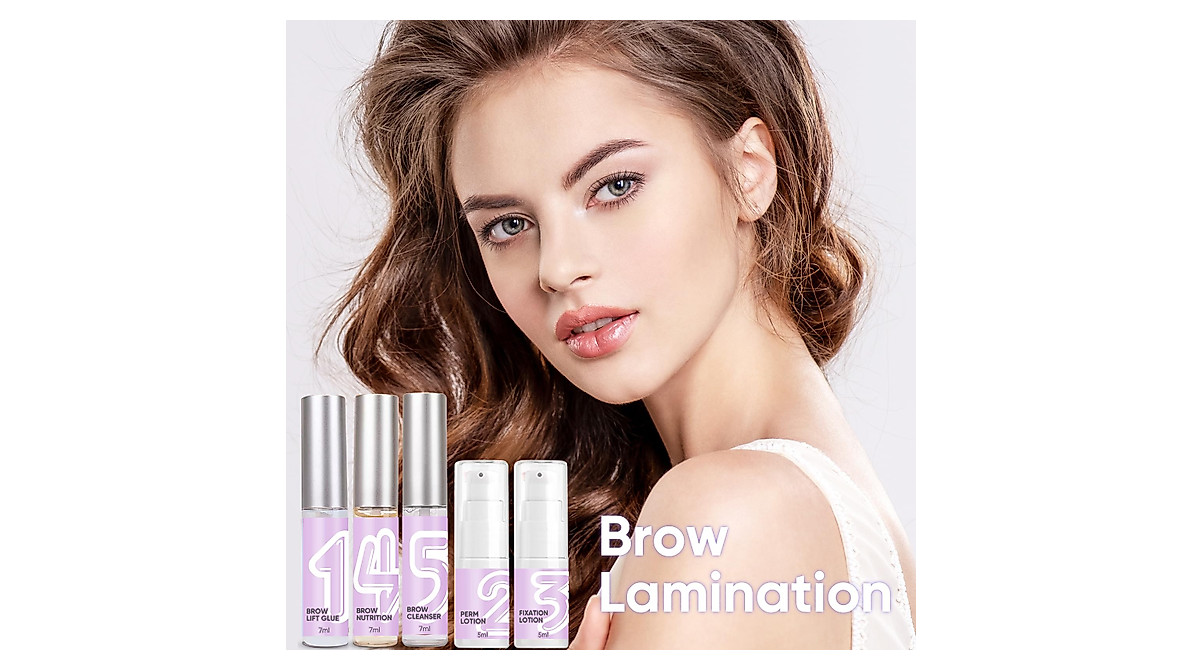 Brow Lamination Kit - Long-Lasting At-Home Eyebrow Lift & Fuller Brows