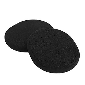 Headphone Ear Pads, 2Pair Cushion Headset Earpads Earmuffs Replacement Earbuds Cover for Logitech H800(Black)