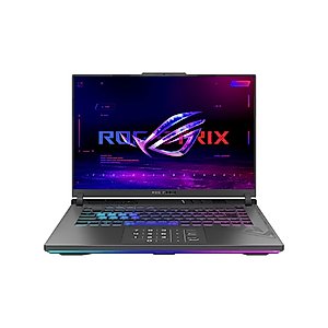 ASUS ROG Strix G16 Gaming Laptop 2023 | 16" 165Hz FHD+ Display | Intel i7-13650HX 14-Core 64GB DDR5 4TB SSD | NVIDIA GeForce RTX 4060 8GB WiFi 6E Thunderbolt RGB Backlit RJ45 | Win 11 | TLG 32GB USB