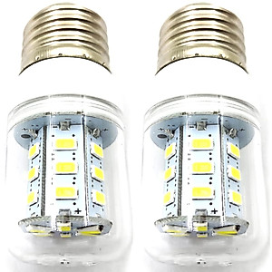 2PCS 5304511738 LED Light Bulb for Refrigerator 5304506303 Compatible 4396822 PS12364857 AP6278388 4396822 4813672 W11216993 W11125625 W10820003 AP6329125 PS12349398 EAP12349398