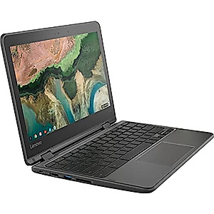 Lenovo 300e Windows 2nd Gen 81M9S02R00 11.6" Touchscreen 2 in 1 Notebook - HD - 1366 x 768 - Intel Celeron N4120 Quad-core (4 Core) 1.10 GHz - 8 GB RAM - 128 GB SSD - Gray - Windows 10 Pro - Inte