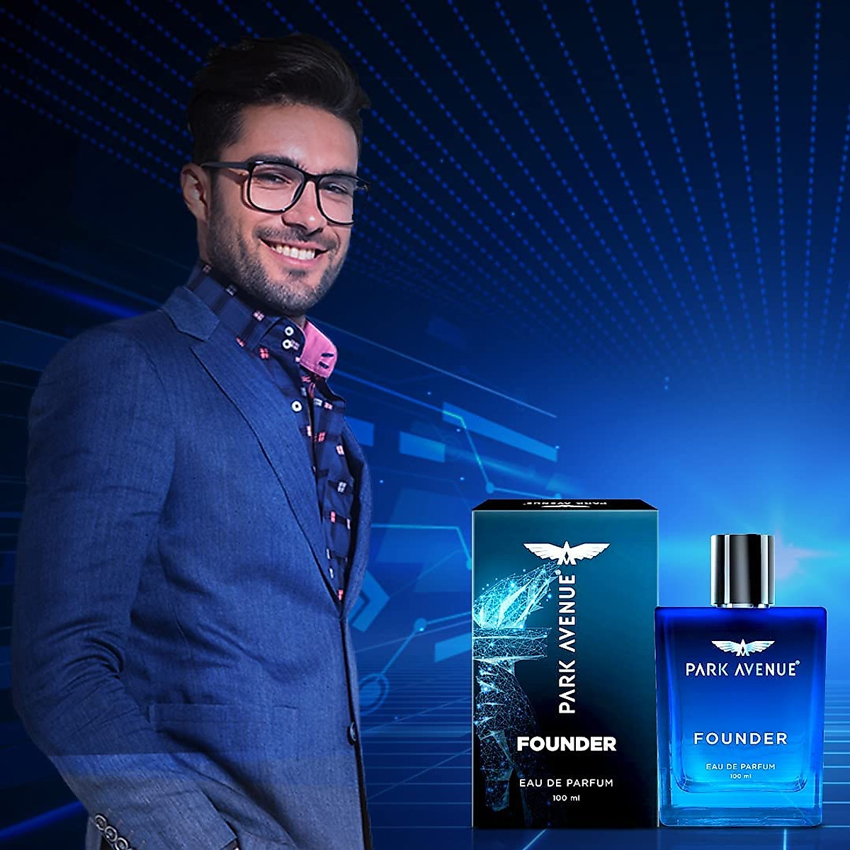 Mens Perfume | Founder | Eau De Parfum, 100 ml | Premium Perfume for Him