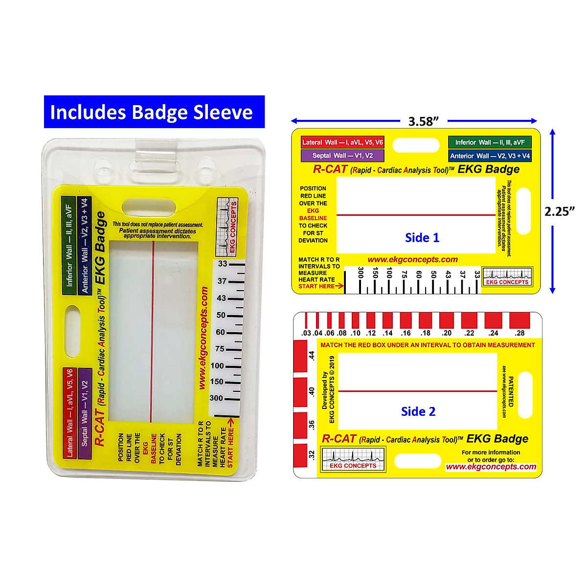 R-CAT EKG Badge