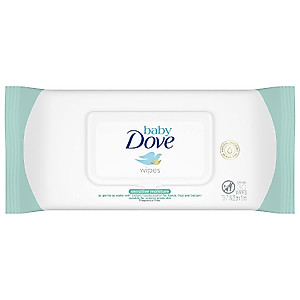 Dove Baby Wipes Sensitive Moisture 30 Count (2 Pack)