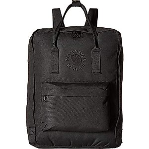 Fjällräven Re-Kånken Black One Size