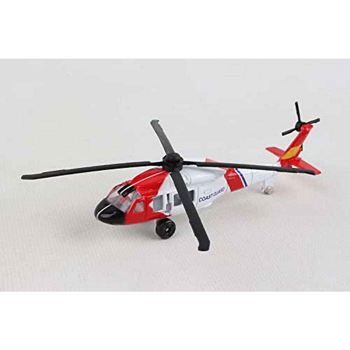 Daron Worldwide Trading Runway24 Coast Guard Helicopter, Black, Red