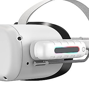 Famido Power Bank Battery Pack Compatible with Oculus/Meta Quest 2-Accessories for Quest 2 Extra 2-4Hours VR Playtime VR Headset Accessories
