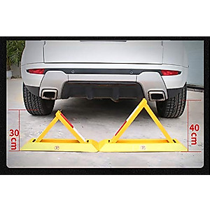 Driveway Barrier,Car Park Driveway Guard Saver,Easy Installation Car Parking Lock,Protect Your Parking Space(60CM×22CM)