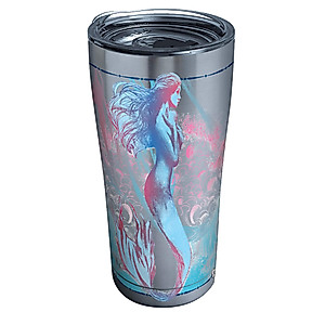 Tervis Old Legend Mermaid Insulated Tumbler, 20 oz, Stainless Steel