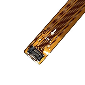 GinTai Laptop LED LCD LVDS Video Screen Line Display Flex Cable Replacement for Lenovo Yoga 730-13IKB 730-13ISK 81CT 5C10Q95923 DC02002Z800 DC02003GC00 81CT001PUS DLZP3_FHD_EDP_Cable_Assy