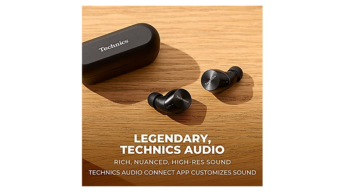 Technics HiFi Wireless Earbuds with Noise Cancelling