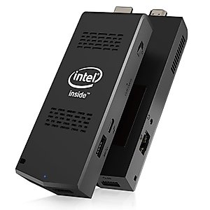 AIOEXPC PC Stick with Intel Celeron J4125 Windows 11 Pro 8GB DDR4 128GB SSD Mini Computer Stick Support UHD 4K 60Hz WiFi 2.4G/5G Gigabit Ethernet BT 4.2