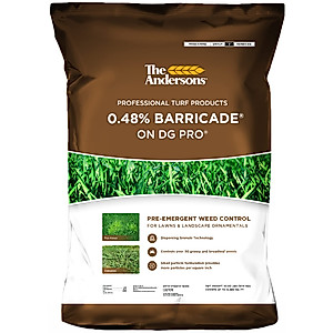 The Andersons Barricade Professional-Grade Granular Pre-Emergent Weed Control - Covers up to 12,880 sq ft (40 lb)