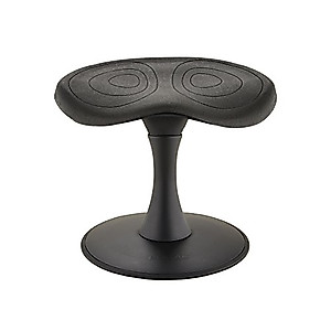 Safco Products 2270BL Fidget Active Stool, 14", Black