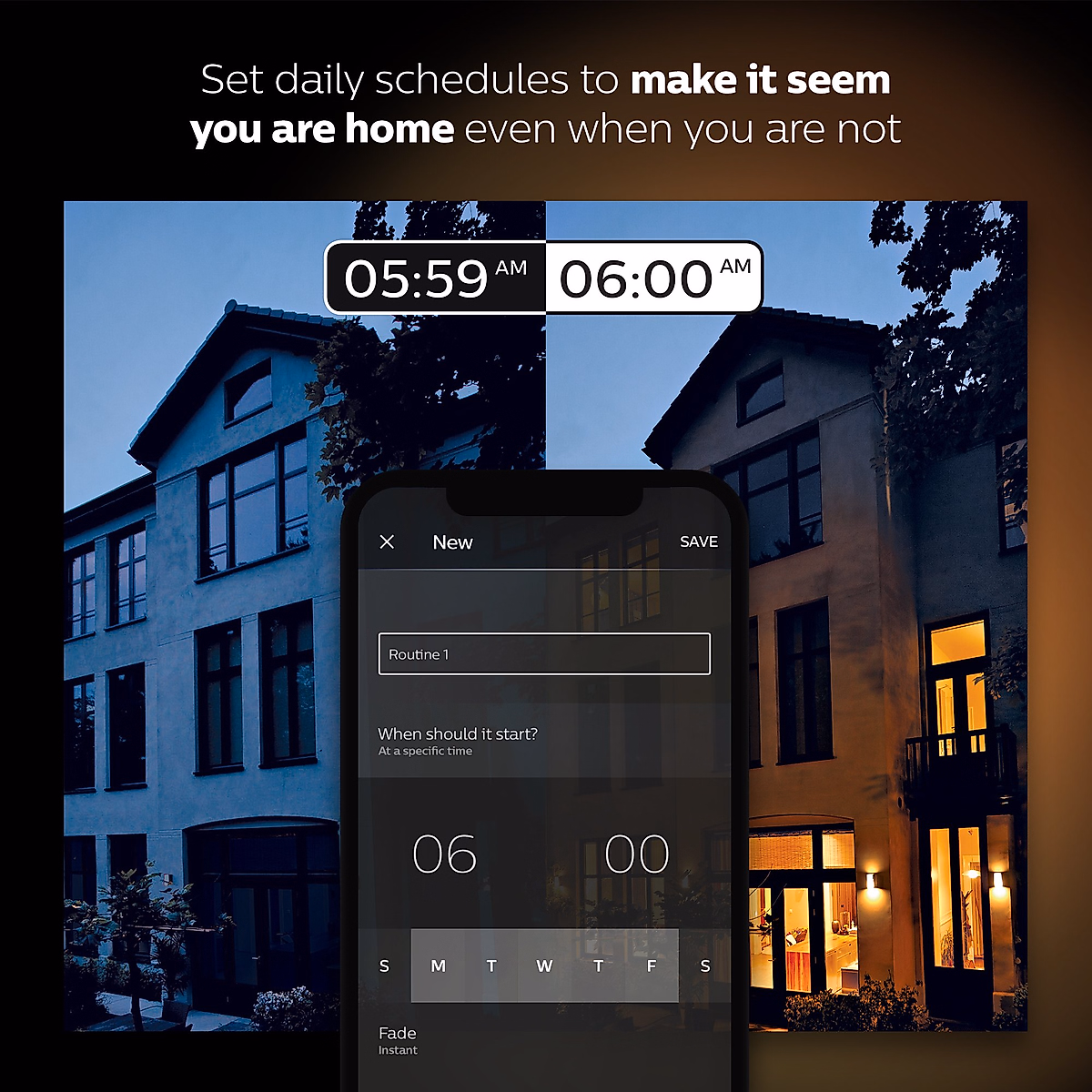 Philips Hue 800276 White and Color Ambiance LightStrip Plus Dimmable LED Smart Light (Requires Hue Hub, Works with Alexa, HomeKit & Google Assistant), 80 inch