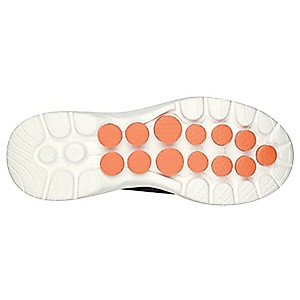 Skechers Men's Gowalk 6-Stretch Fit Slip-On Athletic Performance Walking Shoe, Navy/Orange, 12