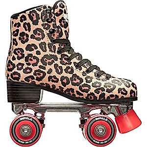 Impala Roller Skates (Leopard, Size 8)