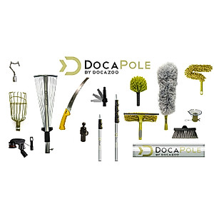 DOCAZOO DocaPole Fruit Picker Basket Attachment: Twist-On Perfect Fruit Picking Tool for Gathering Apple, Avocados, and Other Fruits
