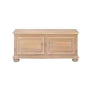 Powell Linon Chadwick Wood Cedar Chest in Natural