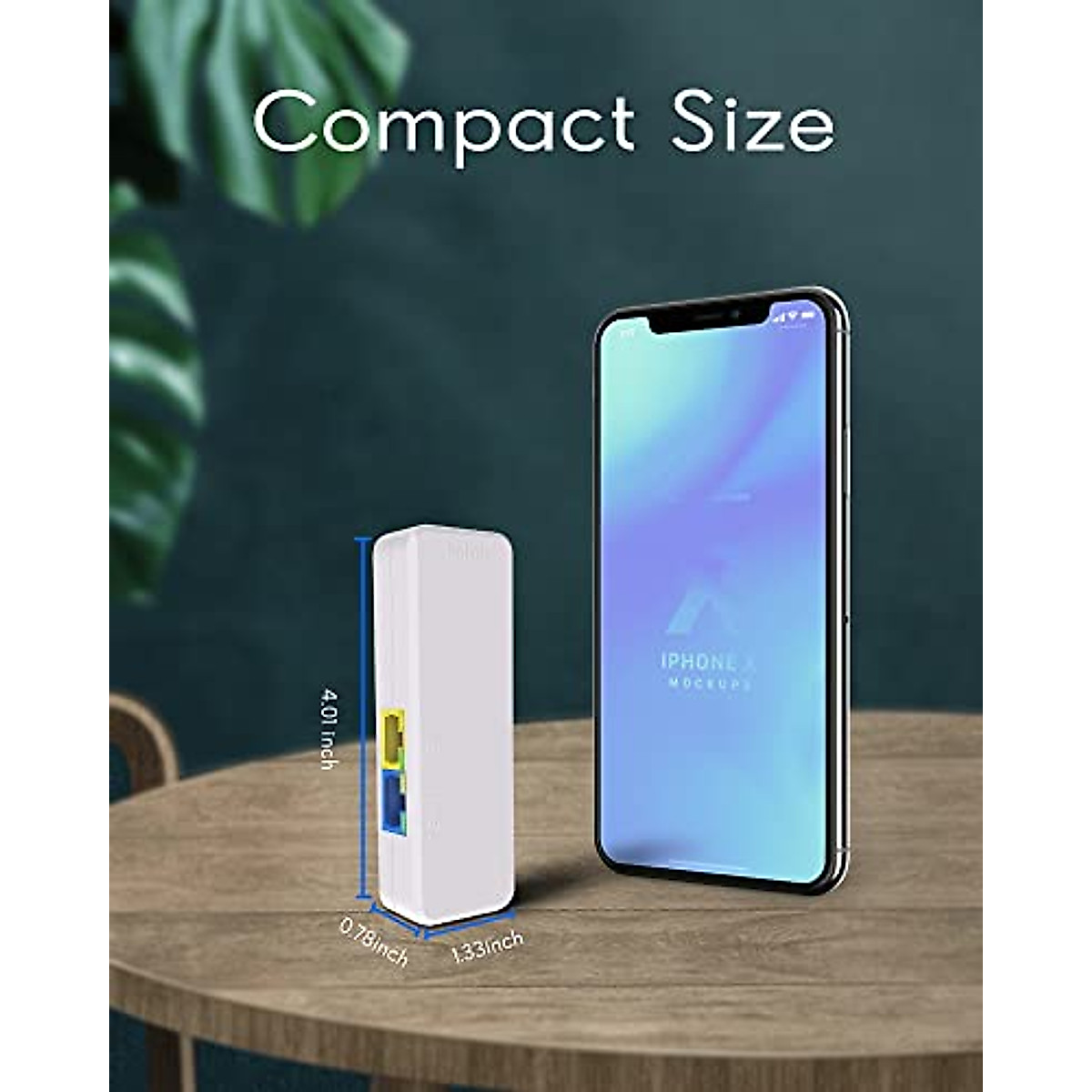 Cqenpr PoE Extend Switch, IEEE802.3af/at/bt, PoE++ BT Port 60W Output, Cascade 3-4 Times, Distance Extend 130M，No Power Required, Plug&Play. (Indoor poe Extender)