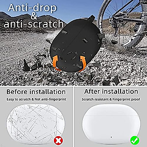 Maidea Case Cover Compatible with New Beats Studio Buds – True Wireless Noise Cancelling Earbuds, Anti-Fall Protective Cover for New Beats Studio Buds (Black)