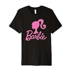 Barbie - Barbie Pink Logo Premium T-Shirt