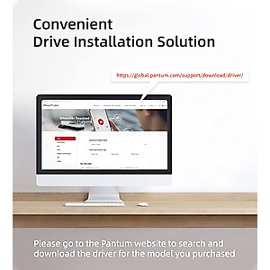 Pantum M6552NW All in One Laser Printer Scanner Copier with Auto Document Feeder, Wireless Multifunction Black and White Laser Printer, Black