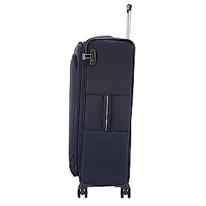 Samsonite Popsoda Luggage- Suitcase, Spinner L erweiterbar (78 cm - 112.5 L), Blau (Dark Blue)