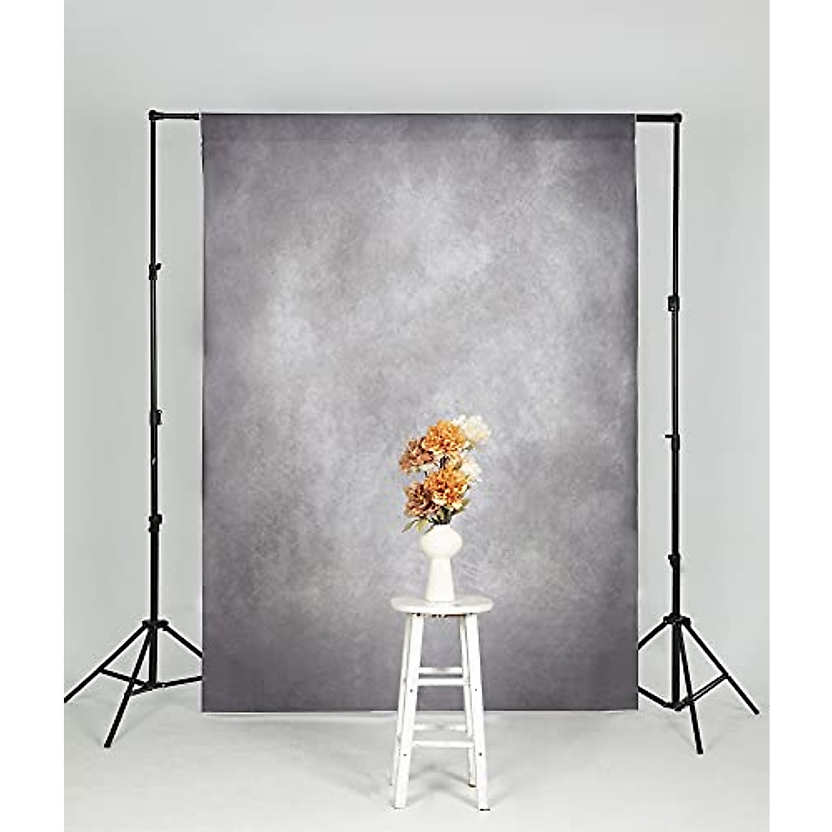 Kate 5x7ft Vintage Backdrops Abstract Grey Portrait Photo Backdrop for Photography Studio