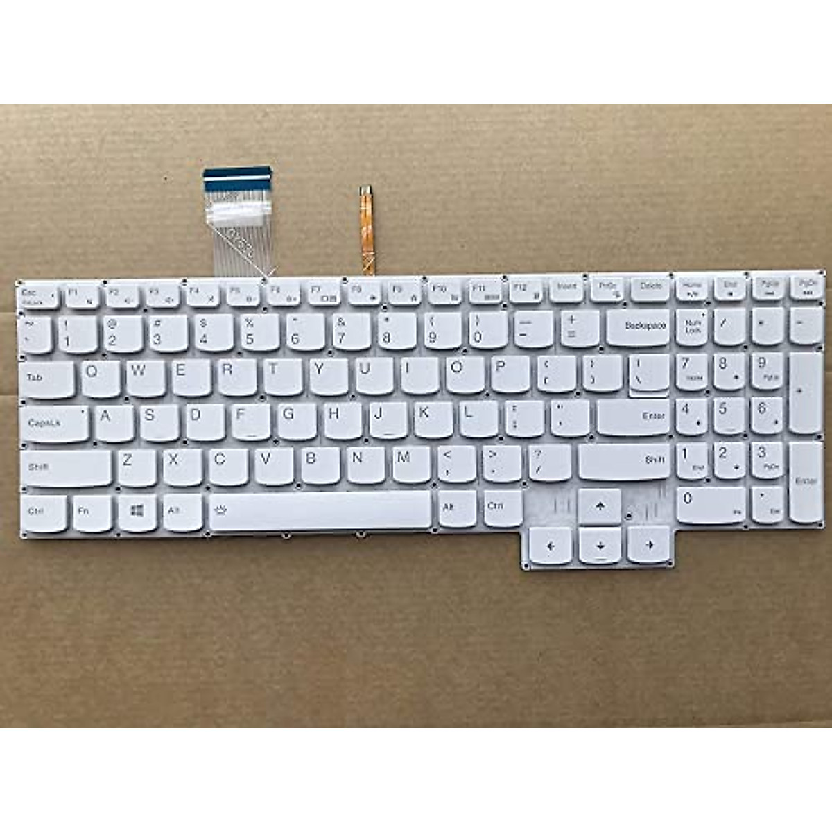 Original New for Lenovo Legion 5i Gen 6 15.6" Gaming Laptop US White Keyboard Backlit