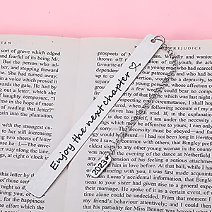 2023 Graduation Bookmark Gifts for Women Men Inspirational Bookmark for Friend Boy Girl Birthday Teacher Day Present for Her Him Retirement Promotion Leaving Christmas Gift for Boss Coworker