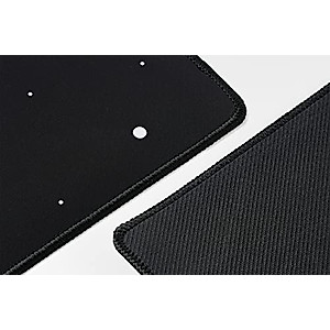 keycadets Gravity Gaming Mouse Pad, Large Desk Pad for Keyboard and Mouse, Non-Slip Mousepad Gaming Desk Mat with Foam Core, Anti-Fray Lock Stitching and Low Friction Cloth Surface (35.4” x 15.8”)